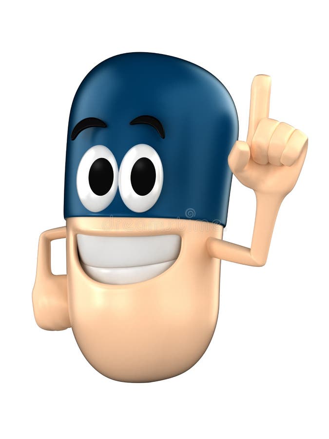 Capsule Mascot stock illustration. Illustration of mascot - 45285519