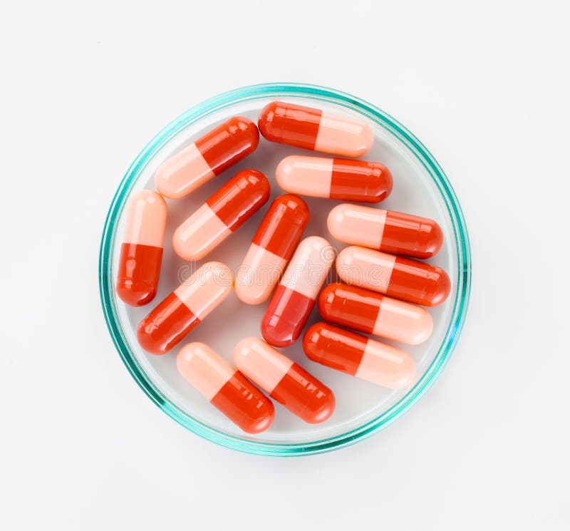 Capsule E Compresse Medicali in Barattoli Esagonali Trasparenti Simili ...