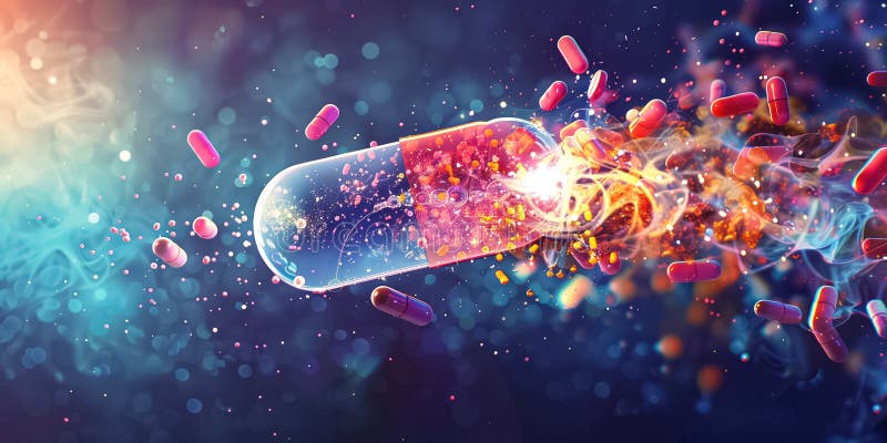 Capsule Opening with Dynamic Release of Medicinal Particles in Abstract ...