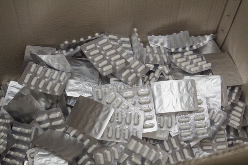 Capsule Production Process in Factory Stock Photo - Image of pharmacy ...