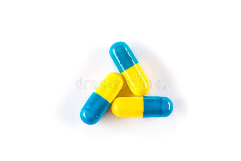 Capsule in Triangle Shape Warning Sign, Drug Safety Stock Image - Image ...