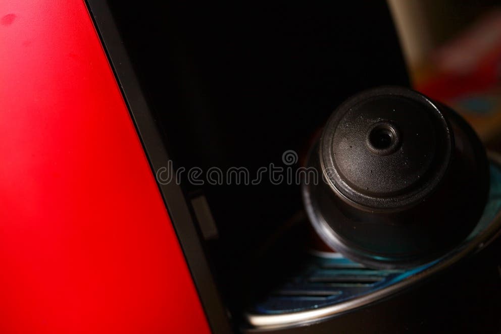 Capsule unit scene. stock photo. Image of module, coffeemaker - 110281320