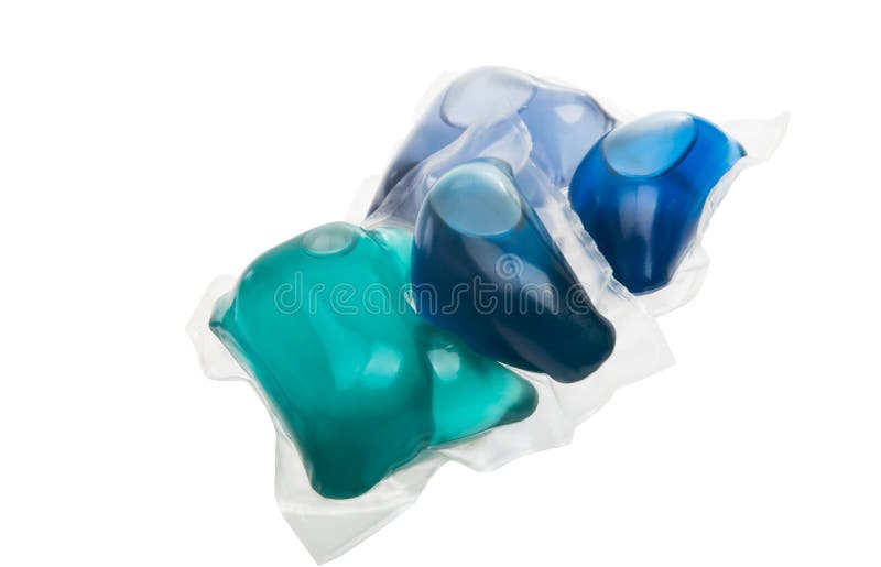 Capsule for Washing Isolated Stock Image - Image of equipment, object ...