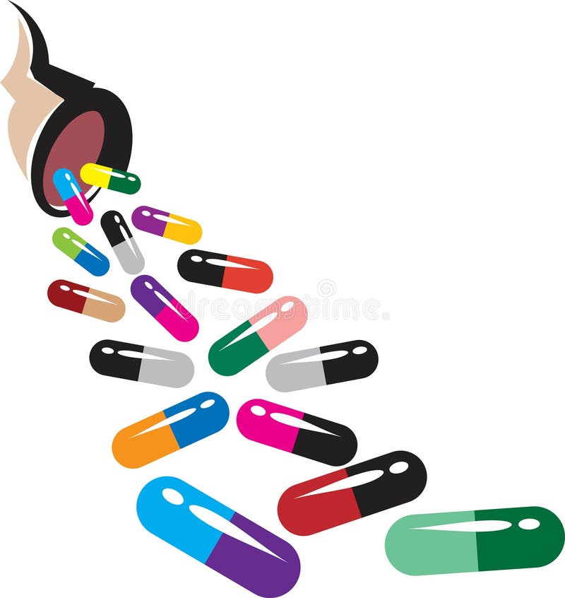 Capsules stock vector. Illustration of draw, nice, design - 13445890