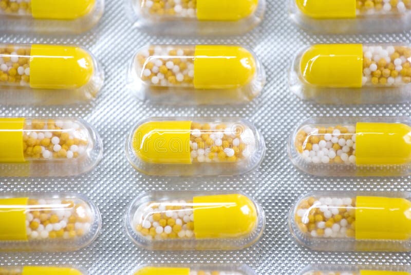 Capsules stock image. Image of vitamin, alternative, macro - 13885831