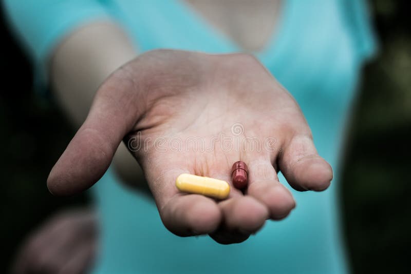 Capsules stock photo. Image of ideas, hand, capsule, dose - 59983702