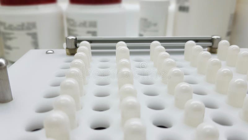 Capsules compounding stock image. Image of capsules - 128958029