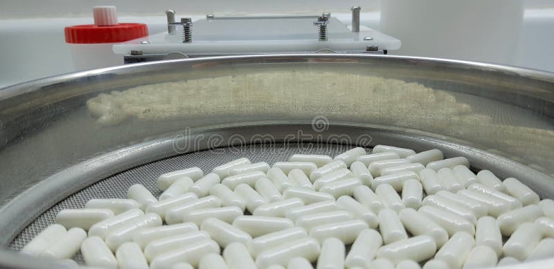 Capsules compounding stock image. Image of vitamin, equipment - 132664869