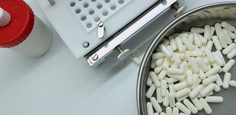Capsules compounding stock photo. Image of vitamin, pharmaceutical ...