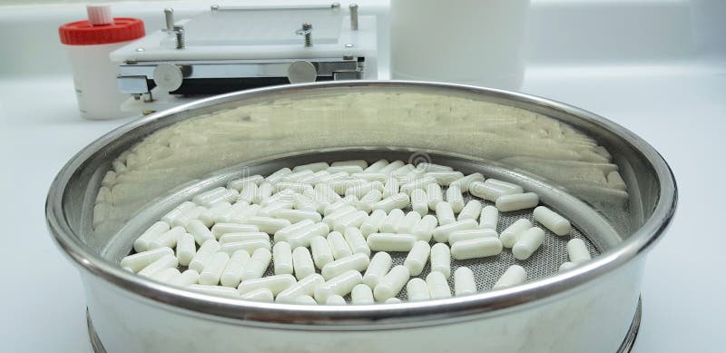 Capsules compounding stock photo. Image of care, preparation - 132664880