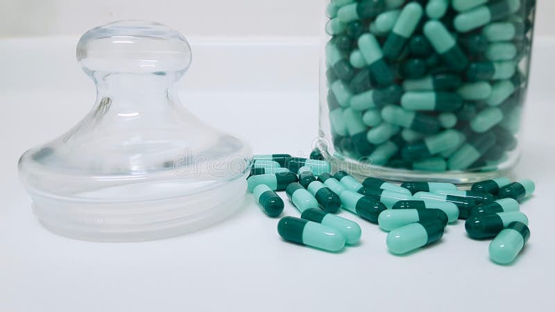 Capsules Compounding Isolated Stock Image - Image of pharmaceutical ...