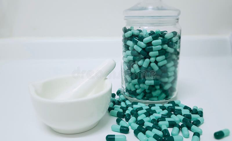 Capsules Compounding in the Pharmacy Laboratory Stock Image - Image of ...