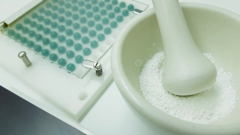 Capsules Compounding in the Laboratory Stock Image - Image of medical ...