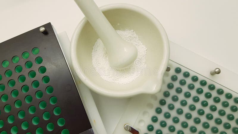 Capsules Compounding in the Laboratory Stock Photo - Image of pharmacy ...