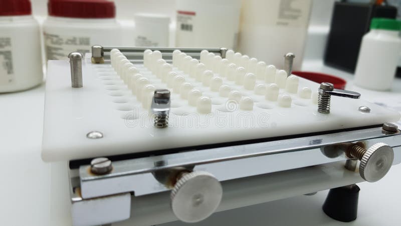 Capsules compounding stock image. Image of compounded - 128958071