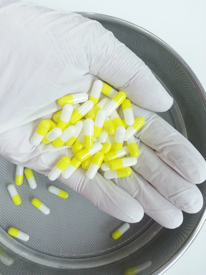 Capsules in laboratory stock image. Image of pharmacy - 58713863