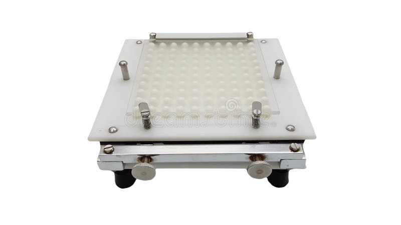 Capsules Machine in a Laboratory Stock Photo - Image of illness ...