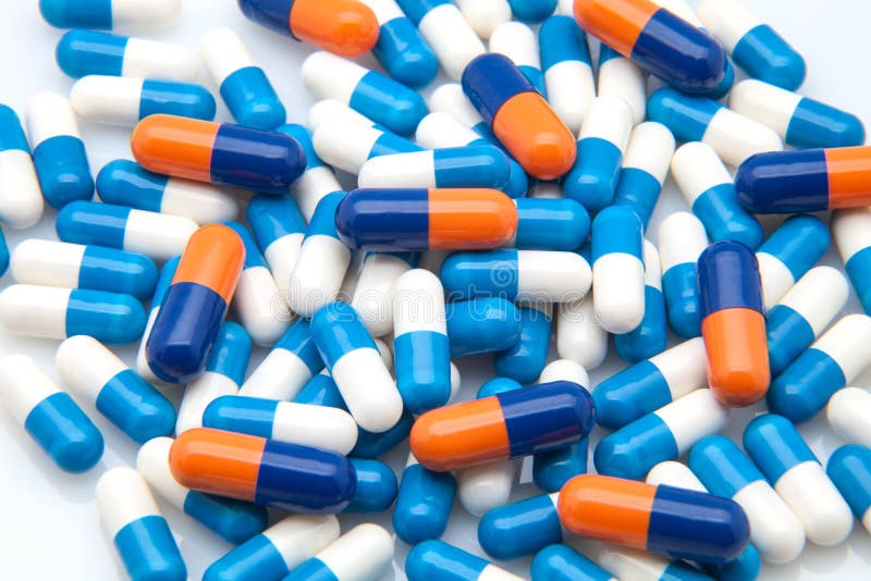 Capsules of colors stock photo. Image of isolated, addiction - 44423572