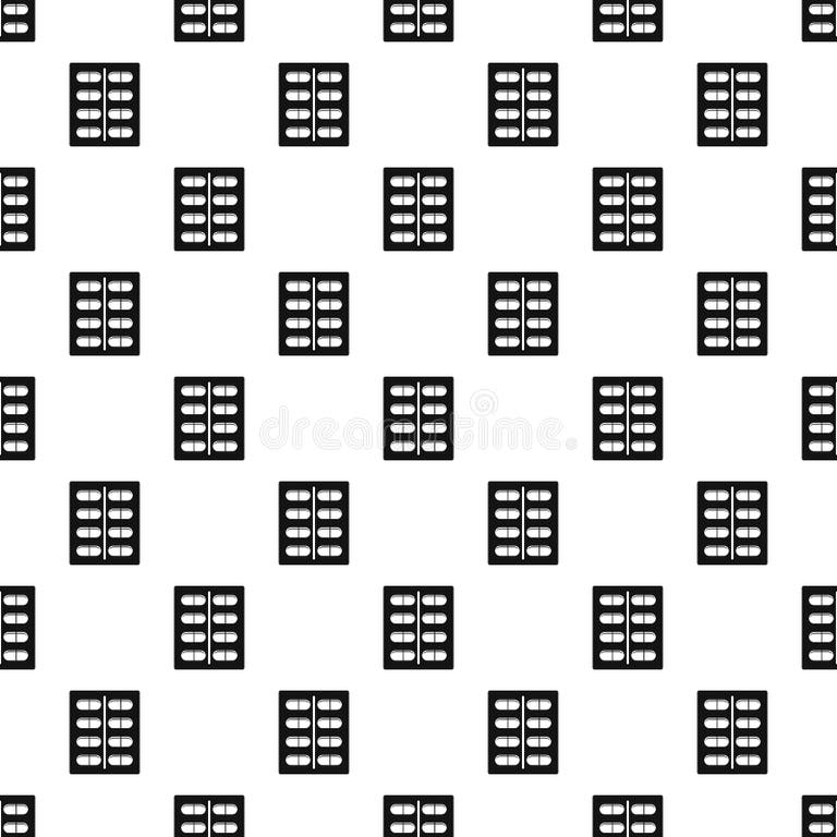 Capsules pattern vector stock vector. Illustration of hospital - 90946015