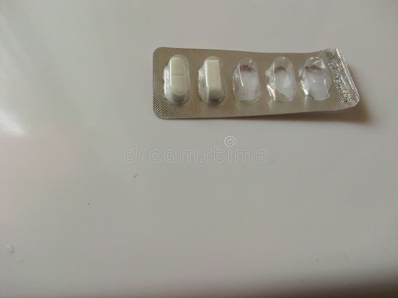 Capsules and Tablet with Wrapper Stock Image - Image of healthy, sick ...
