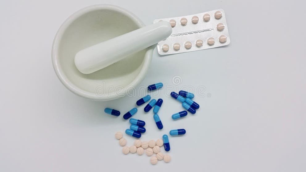 Capsules and Tablets Compounding Stock Image - Image of compounding ...
