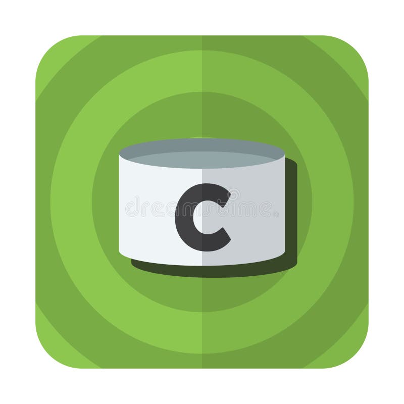 Captain Armband. Vector Illustration Decorative Design Stock Vector ...