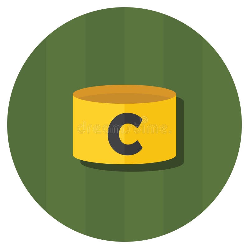 Captain Armband. Vector Illustration Decorative Design Stock Vector ...