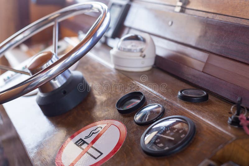 Captain cabin ship stock photo. Image of control, interior - 76096868