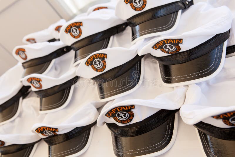 Captain cap stock photo. Image of closeup, visor, officer - 97088006