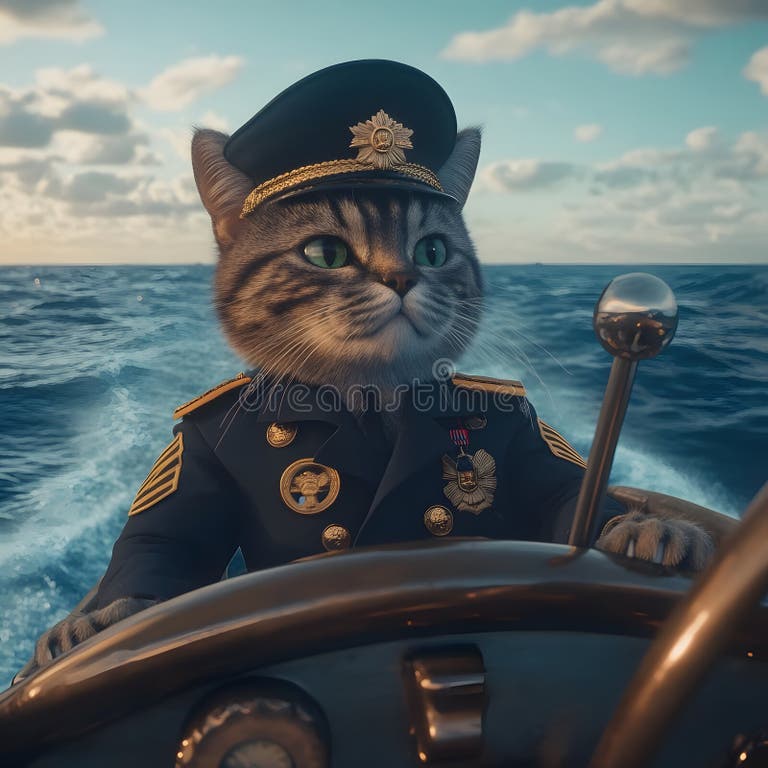 Captain Cat Stock Illustrations – 674 Captain Cat Stock Illustrations ...