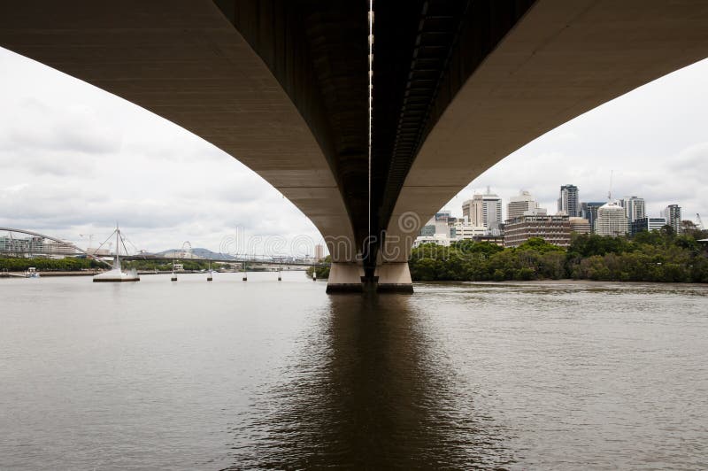 Captain Cook Bridge - Brisbane - Australia Stock Photo - Image of ...