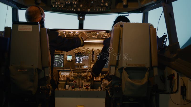 Captain Inserting Destination Coordinates On Cabin Dashboard Stock Footage Video Of Radar