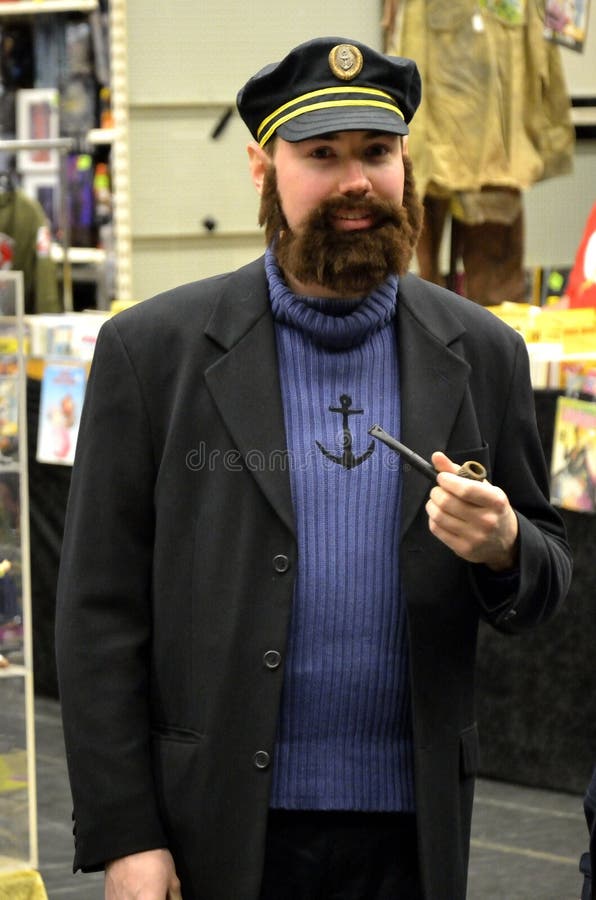 Captain Haddock editorial photography. Image of autographs - 26907047