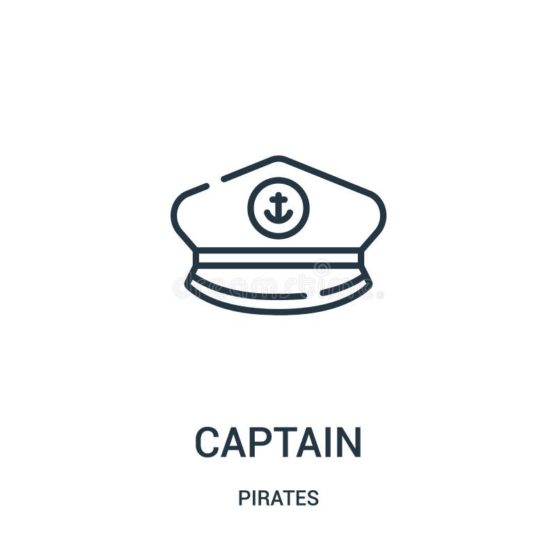 Captain Pirates Mascot Logo Design Vector with Modern Illustration ...