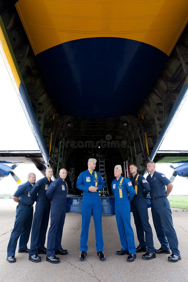 Captain a. J. Harrell Fat Albert Blue Angels Editorial Stock Image ...