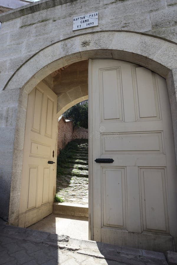 Captain Pasha Mosque Construction: 1499 in Uskudar Stock Image - Image ...