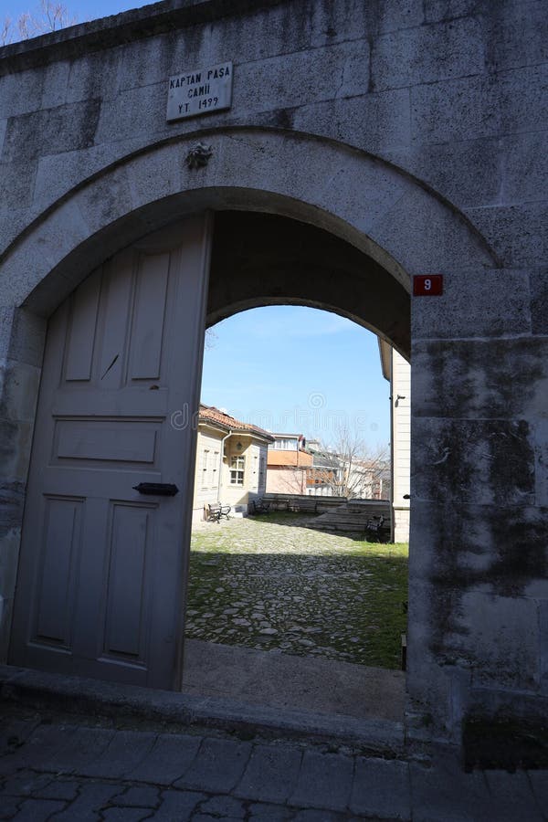Captain Pasha Mosque Construction: 1499 in Uskudar Stock Image - Image ...