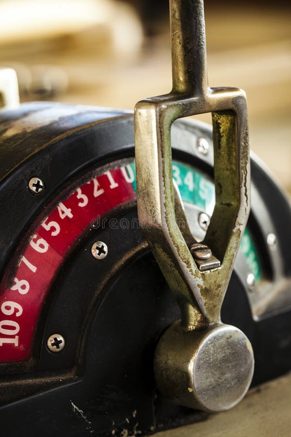 Captain`s Pavilion Ship Control Buttons Stock Photo - Image of engine ...