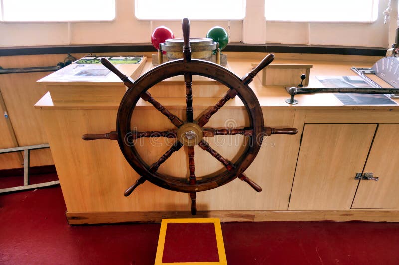 Captains Wheel stock photo. Image of wheel, design, isolated - 340720380