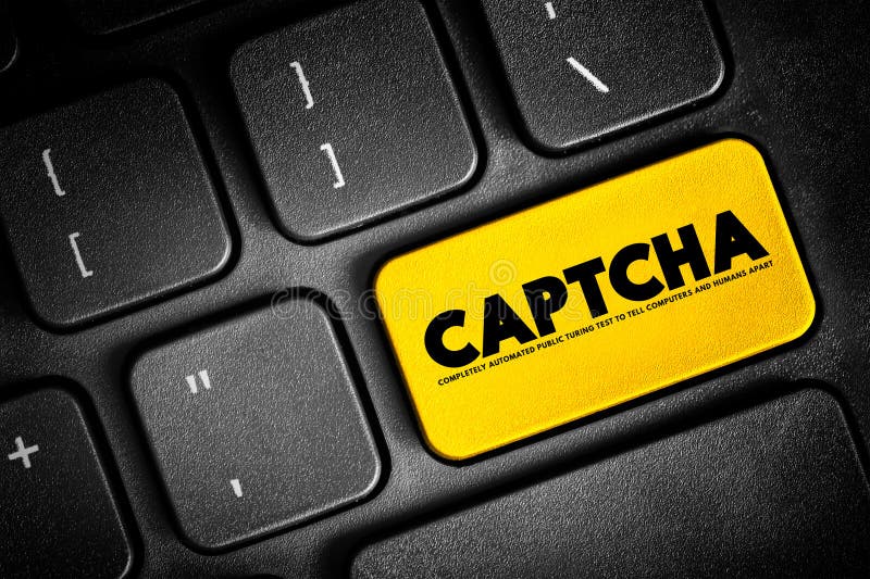 Automated Public Turing Test Stock Photos - Free & Royalty-Free Stock ...