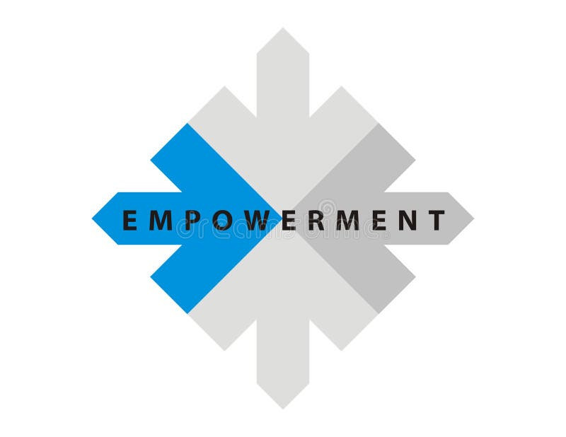 Caption / Logo-Empowerment-1 Stock Illustration - Illustration of icon ...