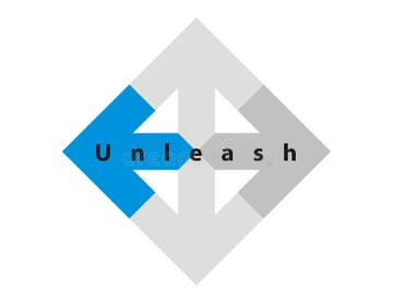 Caption / Logo-Unleash stock illustration. Illustration of energy - 4694579