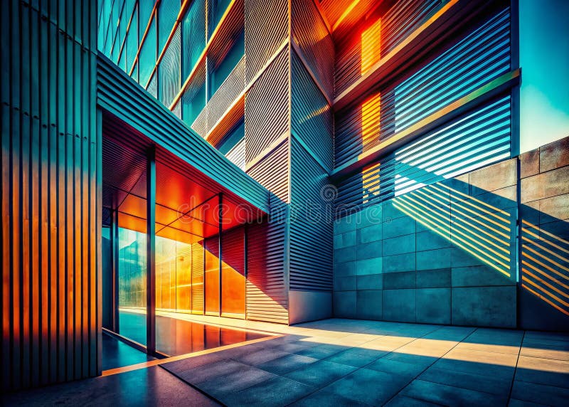 Dynamic Architectural Abstraction Exploring Geometric Forms and Play of ...