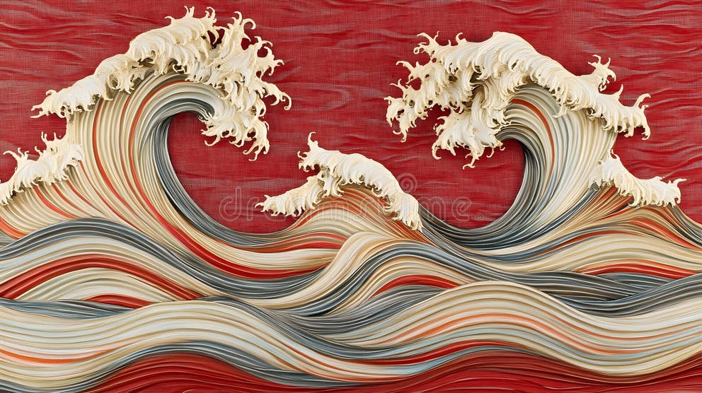 Dynamic Striped Waves Stock Illustrations – 11,268 Dynamic Striped ...