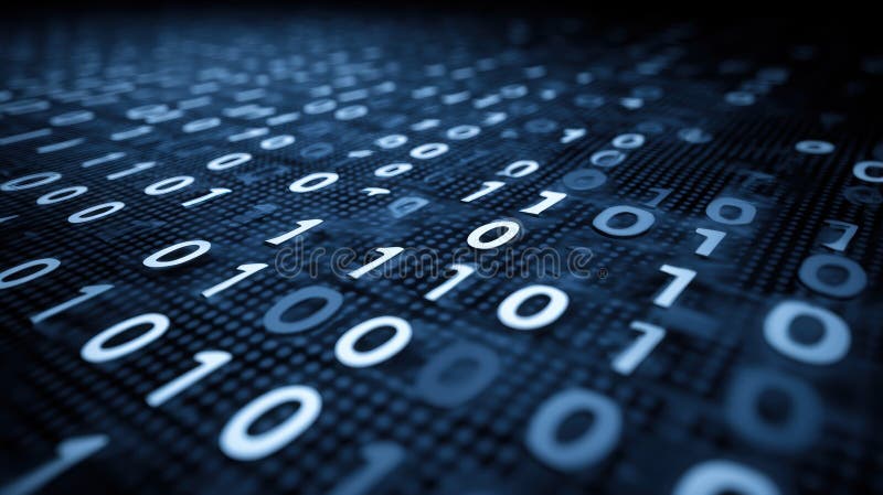 Stream Line Binary Code Background Stock Illustrations – 4,202 Stream Line Binary Code ...