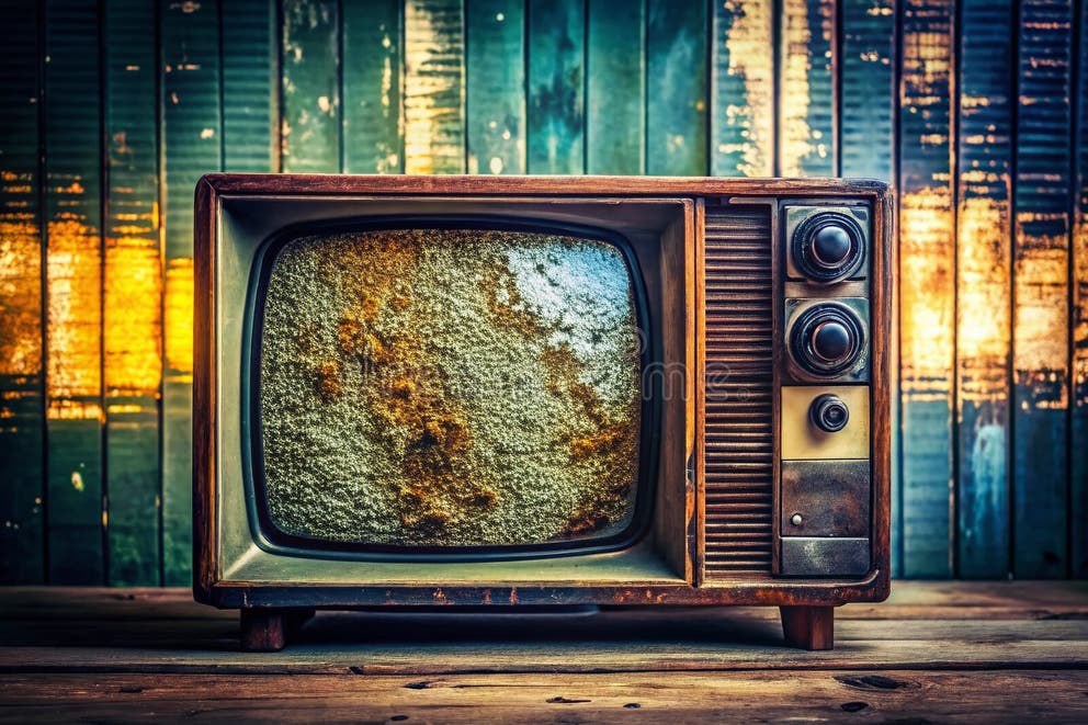 A Captivating Abstract Background Featuring Intense TV Static Noise ...
