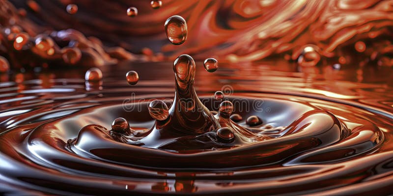 A Captivating Abstract Background Featuring Vibrant Red Dripping Liquid ...