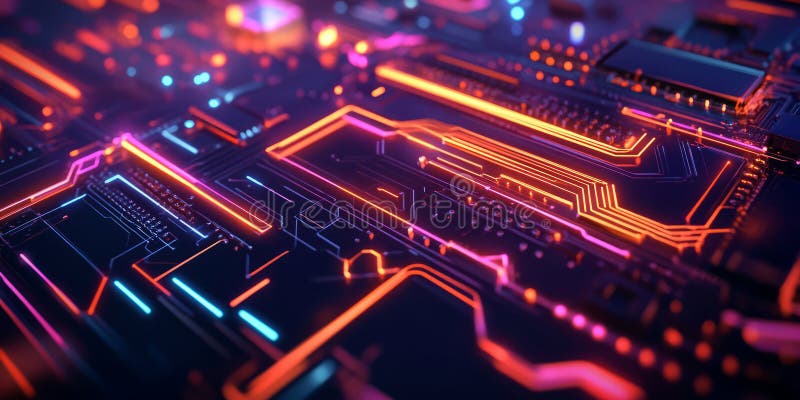 Captivating Abstract Background Inspired Advanced Computing Featuring ...