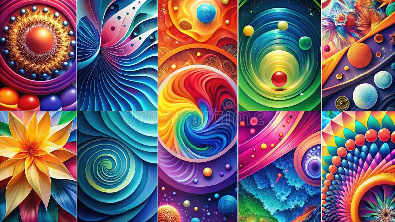 Captivating Abstract Backgrounds for Vibrant Educational Marketing ...