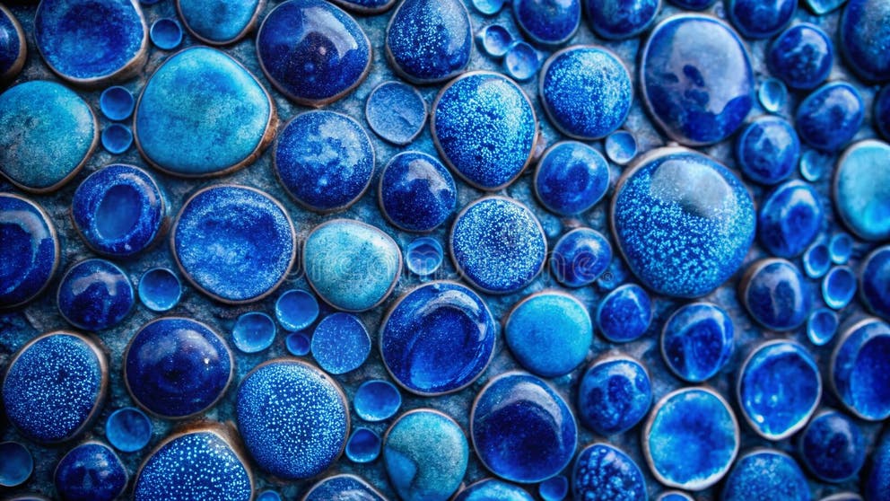 Captivating Abstract Blue Ceramic Texture a Deep Dive into Intricate ...